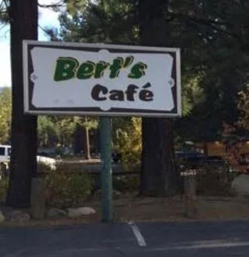 Bert's Café - Visit Lake Tahoe