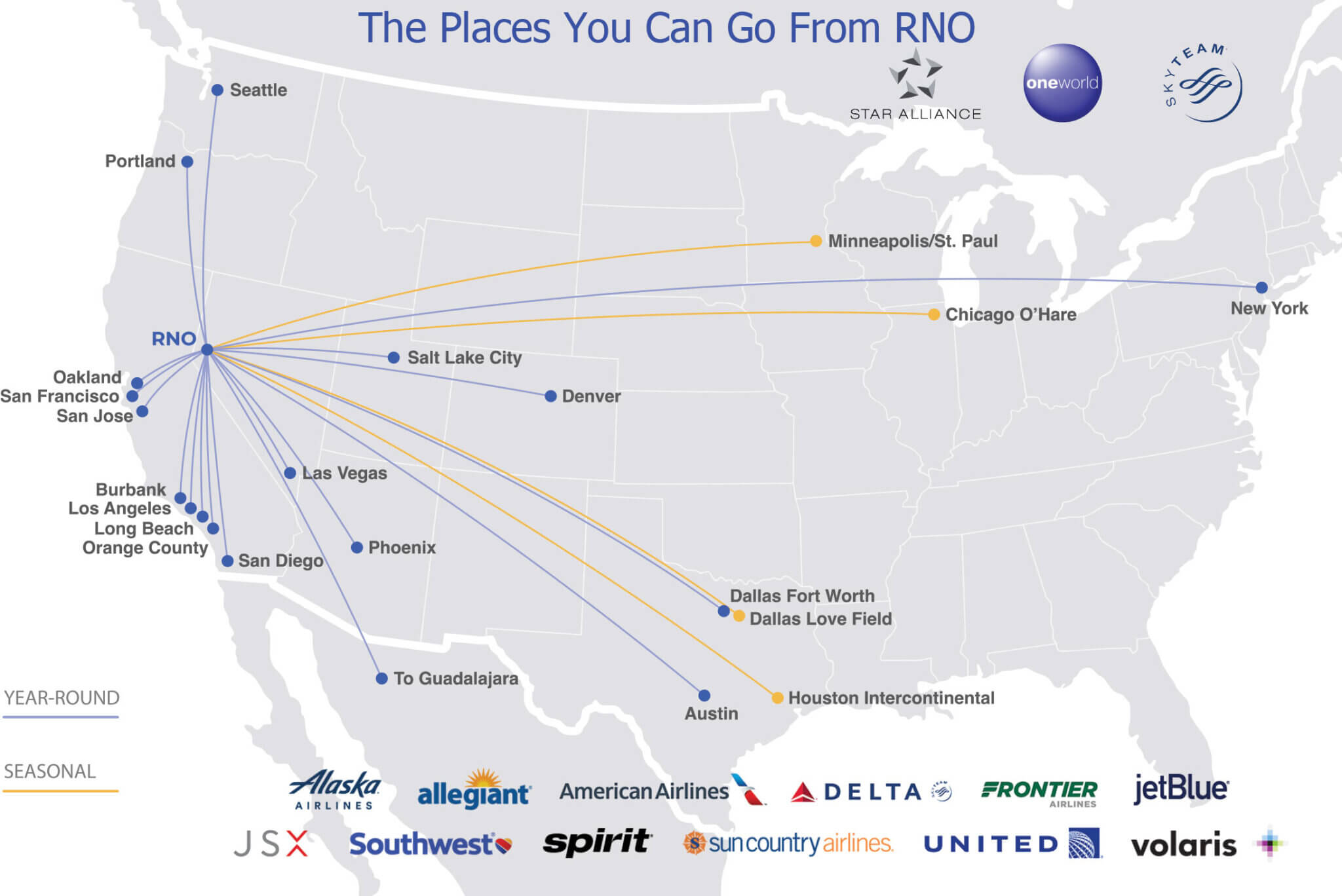 Fly to Lake Tahoe | How to get to Lake Tahoe by Air