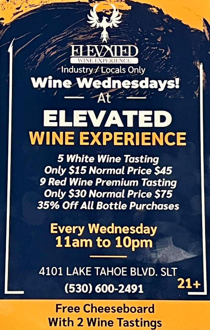 Elevated Wine Experience - Visit Lake Tahoe